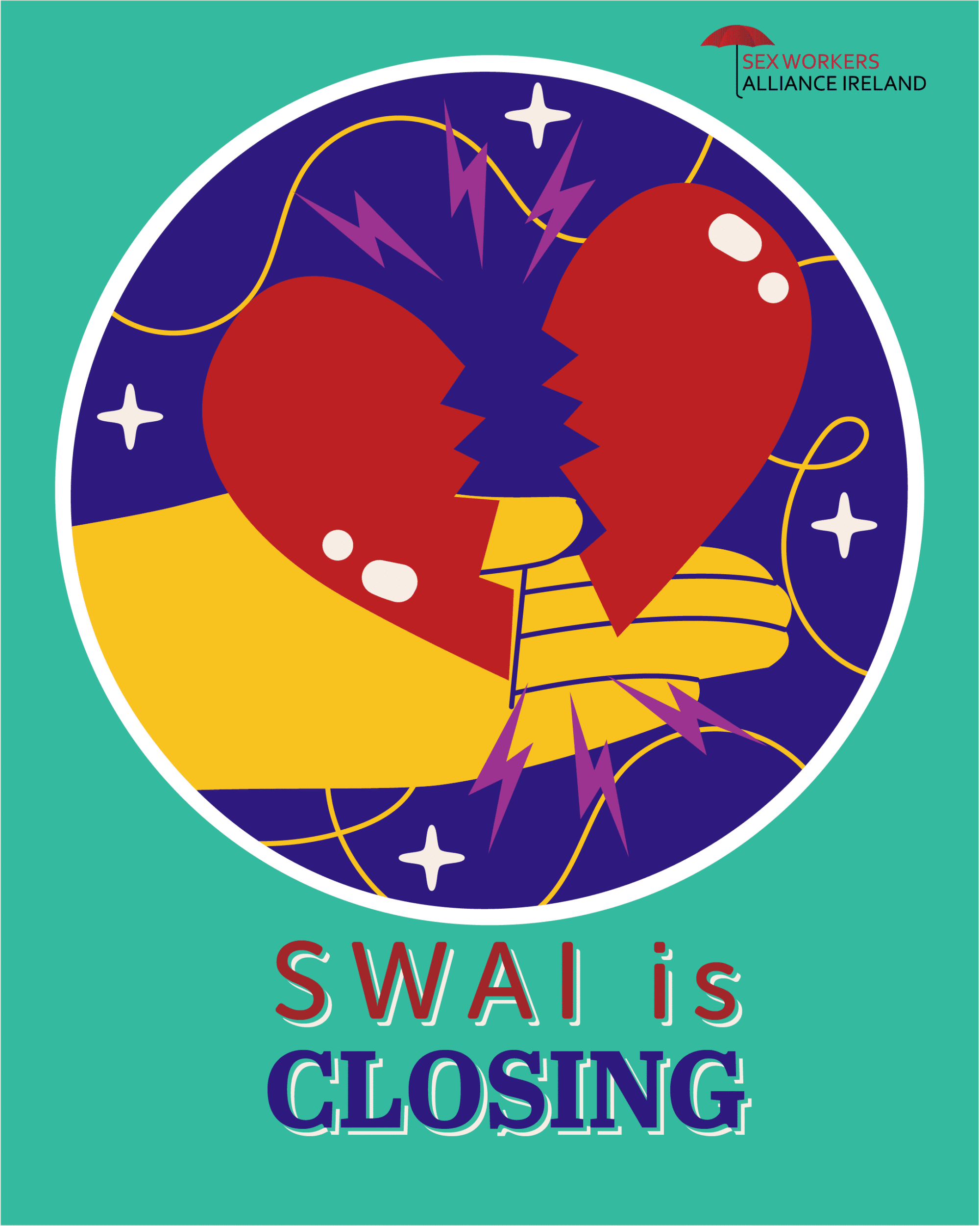 SWAI Statement on Closing – Sex Workers Alliance Ireland